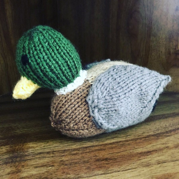 Beneduck Cumberquack Mallard Duck Knitting Pattern - Great Gift for ...