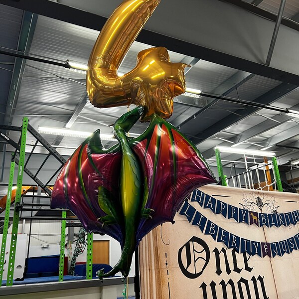 Dragon Balloon, Mythical Dragon Balloon, 45 Foil Balloon, Birthday ...