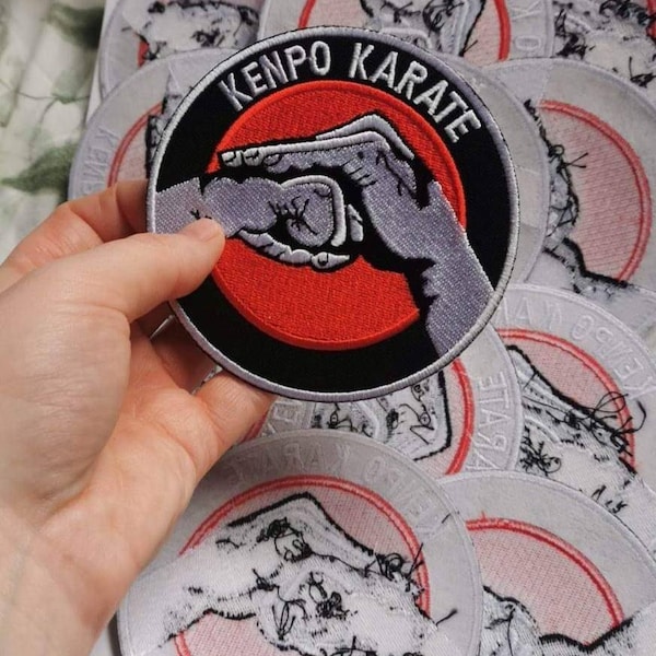 Kenpo Karate Patch (4 Inch) Embroidered Iron-on or Sew-on Badge Kempo ...