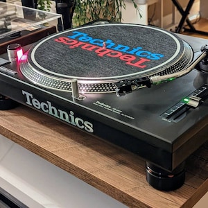 Technics - Silver Mirror Iridescent Decal Sticker - SL 1210 1200 MK2 ...