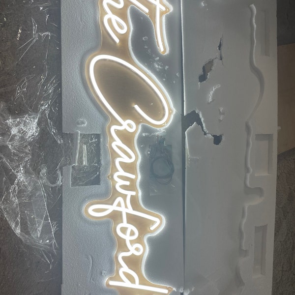 Personalized Neon Sign for Event | Custom Business Sign | Custom Neon ...