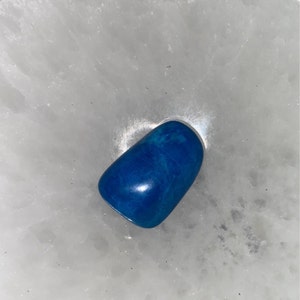 Small Blue Howlite Tumbled Stone Howlite Tumble Crystal - Etsy