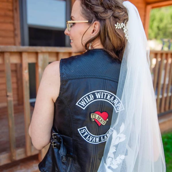 Custom Embroidered Patch - Bottom Rocker Motorcycle Biker MC Sew on ...