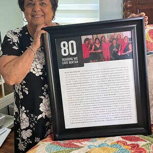 100 REASONS We Love You Personalized 100 Things We Love About - Etsy