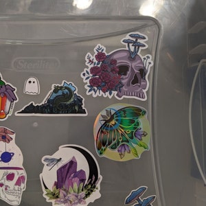 Cute Chibi Cryptid Stickers Cut Stickers Vinyl Weatherproof | Etsy