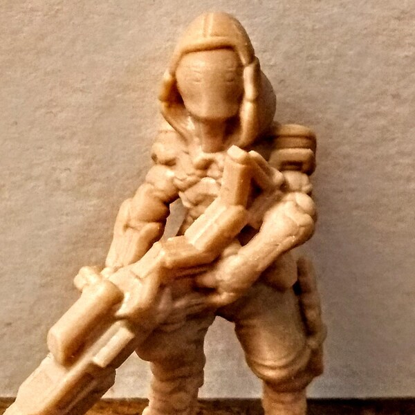 Space Fleet Shrimp Troopers - 28mm Scale 3D Printed Resin Miniatures ...