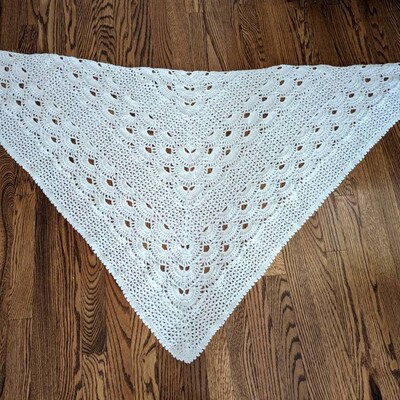 Victoria's German Shells Shawl Pattern / PDF Instant Download / Crochet ...