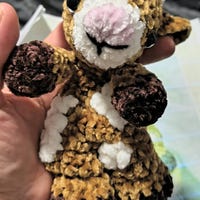 Crochet Baby Goat Lovey Pattern – Greta, No-sew Amigurumi (PDF Pattern ...