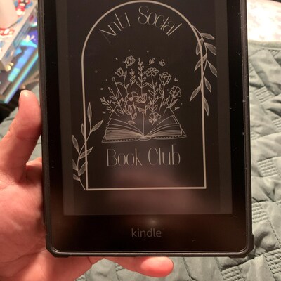 Kindle Lock Screen Kindle Book Cover Anti Social Book Club Screensaver ...