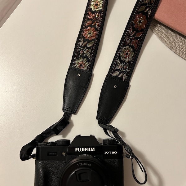 Personalized Embroidered Crossbody Strap | Vintage-style Woven Bag ...