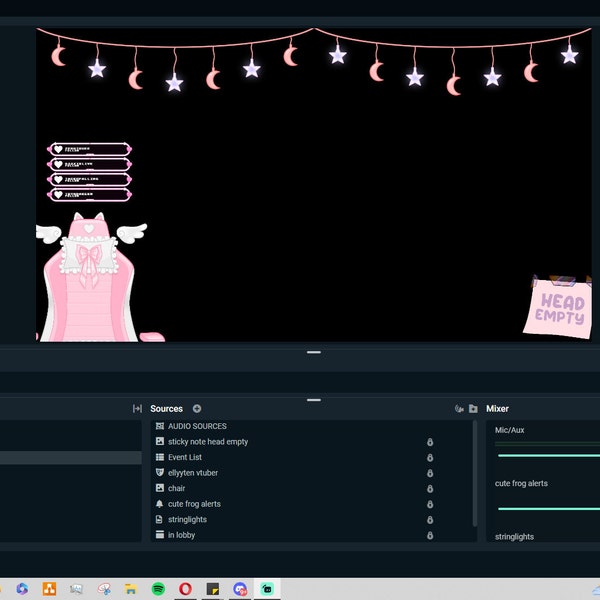 Vtuber / Pngtuber Sticky Note Asset MEGAPACK | FULLY CUSTOMIZABLE ...
