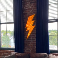 Lightning Bolt Marquee, Light up Sign - Etsy Canada