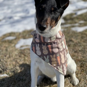 Easter Dog Bandana Easter Bandana Bunny Dog Bandana Easter Dog Scarf ...