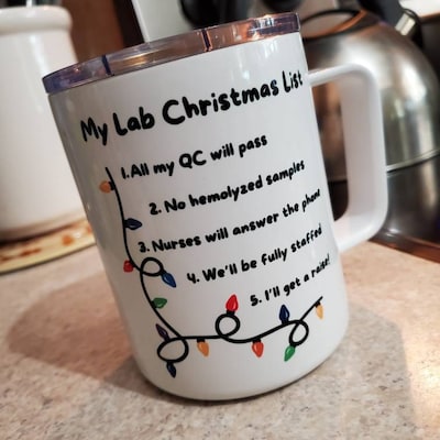 Laboratory Christmas Cards, Christmas Gift for Laboratory, Medical ...