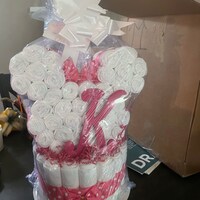 Elephant Diaper Cake Diapers With Safari Theme Centerpiece for - Etsy