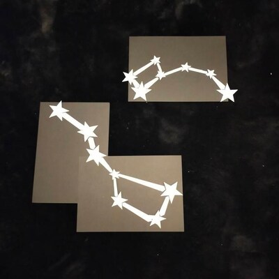 Constellation Taurus Papercraft Papercraft Stars Taurus Wall - Etsy