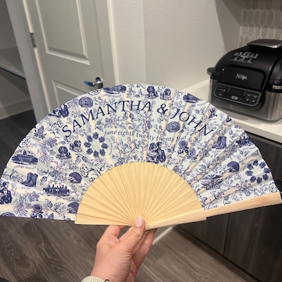Personalized Custom Fans Wedding Party Favors Gifts for Guests Bulk ...