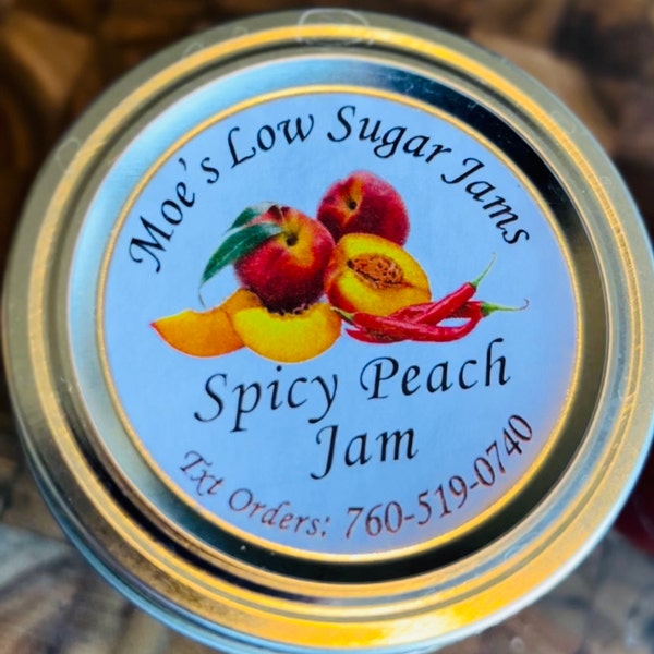 15x51mm Round Jam, Chutney or Preserve Labels. State Your Fruit/veg ...