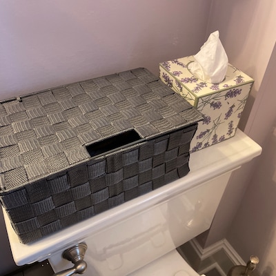 Soft Lavender Tissue Box Cover - Etsy