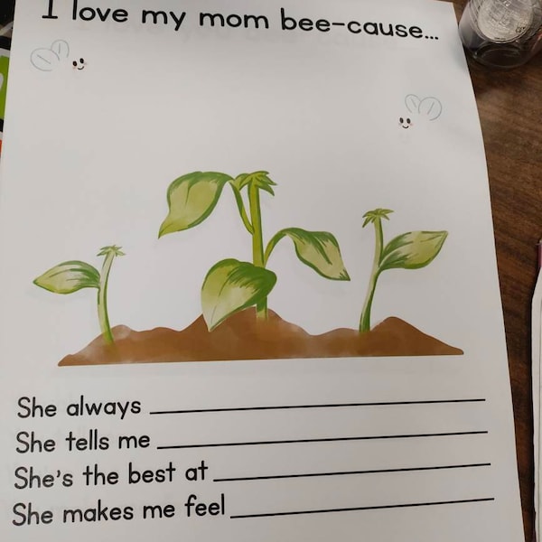 Mother's Day Garden Printable | Kids' Handprint Keepsake | Teacher and ...