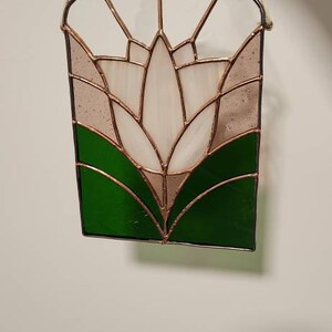 TULIP, Stained Glass Pattern, Stained Glass Patterns, DIY Stained Glass ...