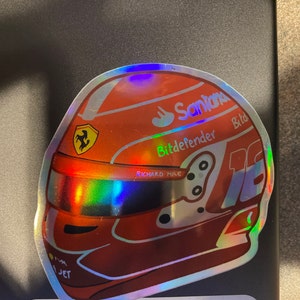 Ferrari To-do's Sticker F1 Sticker Charles Leclerc Carlos Sainz Formula ...
