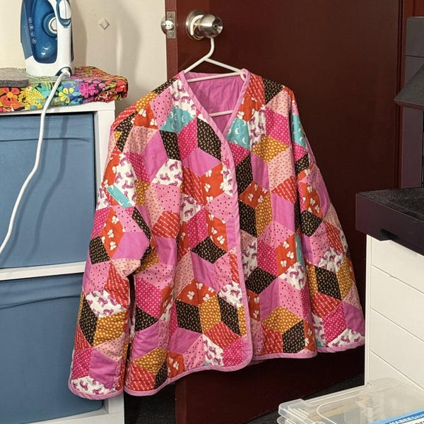 Sage Jacket PDF Sewing Pattern (sizes 4-24), Quilted Jacket Sewing ...