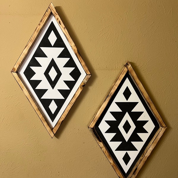 Rustic Boho Western Wood Sign Set | Rustic Nursery Decor | Western Home ...