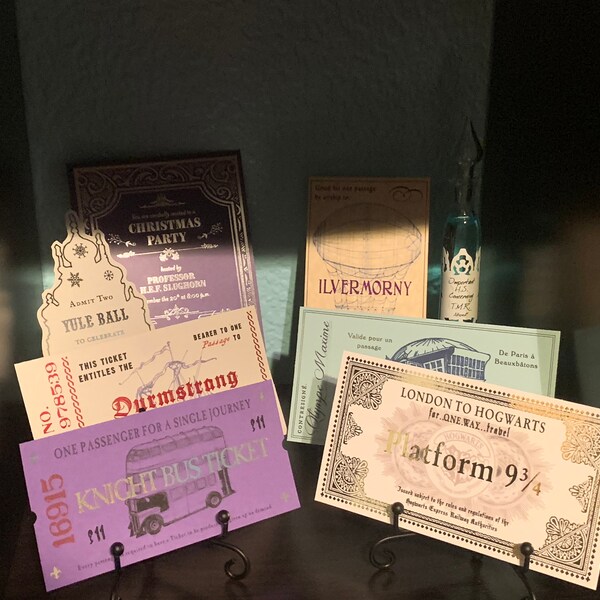 French School Stagecoach Ticket - Etsy