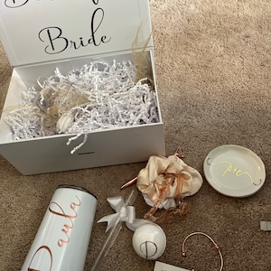 Bridal Gift Box, Bride to Be Gift Box, Personalized Bridal Gift Box ...