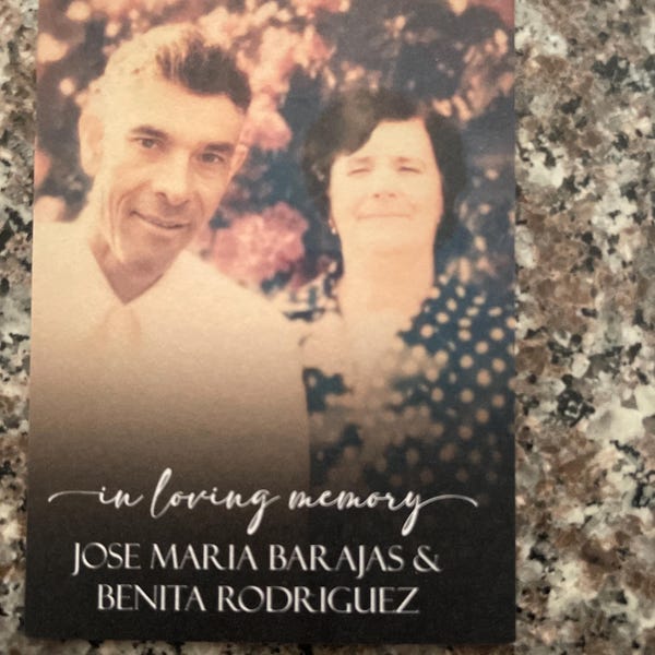 PRINTED Funeral Program - Eucalyptus Greenery | Celebration of Life ...