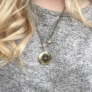 Poppy Garden Silver Locket Exclusively by Enchanted Lockets | Etsy