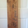 Wooden Growth Chart, Growth Ruler, Hand Painted - Etsy