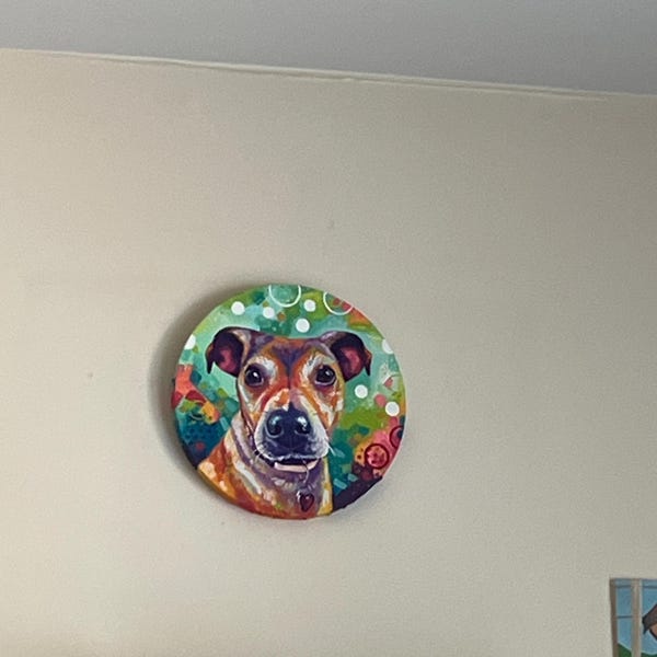 3 Colors Plus - Colorful Traditional Abstract Painting, Wall Art or ...