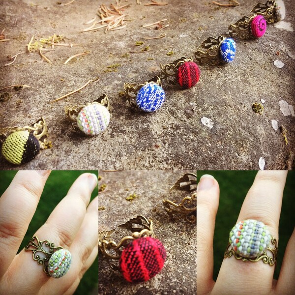 25 Cover Buttons 5/8 Inch Size 24 Wire Backs/loop Backs Covered Buttons ...