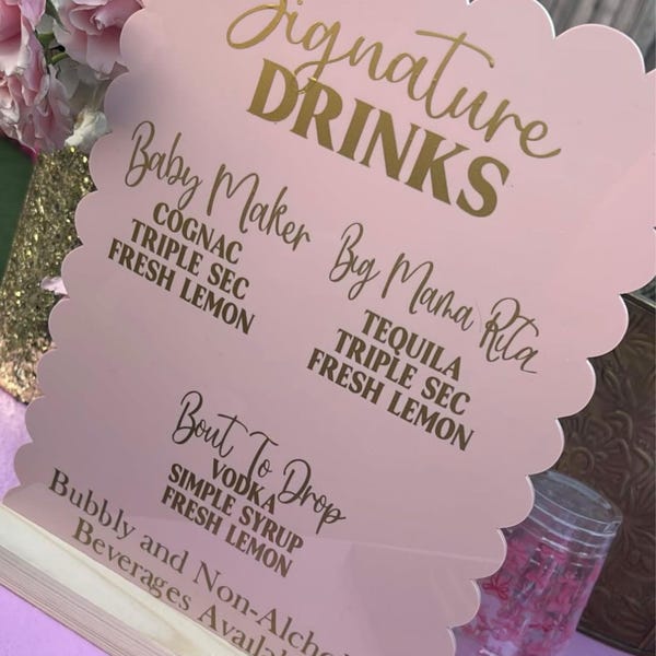 Custom Color Laser Cut Cursive Wedding Name Wording Place Card Cut Outs ...
