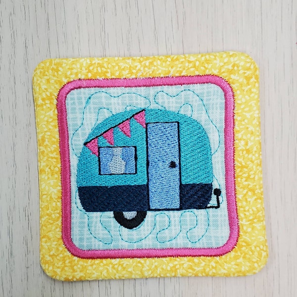 ITH Camping Coasters, in the Hoop Coasters, Camper Coasters, Tent ...
