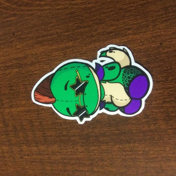 Monty (montgomery) Security Breach FNAF Plushy Stickers - Etsy