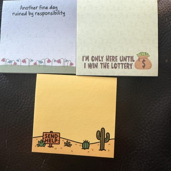 Choose Any 3 Sticky Notes, Pick Your Own Sticky Note Pack, Choose Your ...