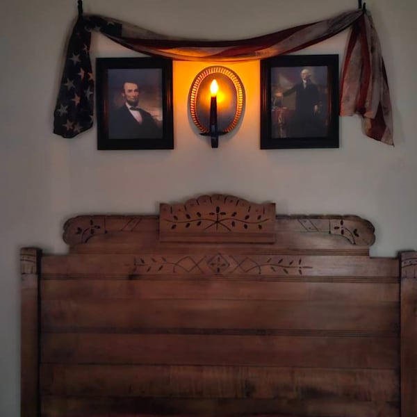 Handmade George Washington Desk Antique Reproduction Colonial Primitive ...