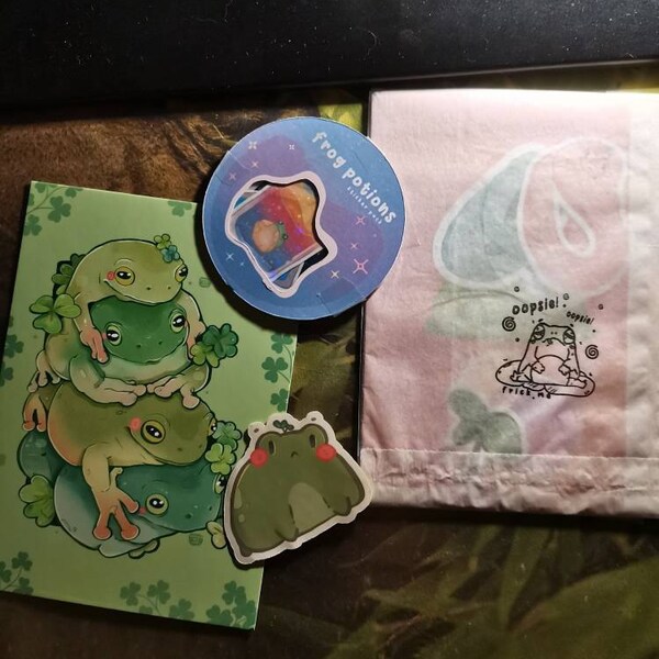 Frog Potions | Frog Sticker | Sticker Pack | Laptop Sticker | Vinyl ...