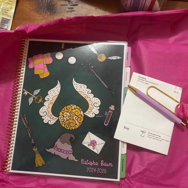 2025 Monthly Calendar & Notebook| Calendar Notebook | Dot Grid Paper ...