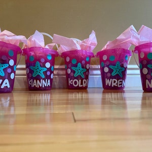 Personalized Kids Mesh Beach Bag Seashell Collecting Kids Easter Gift ...