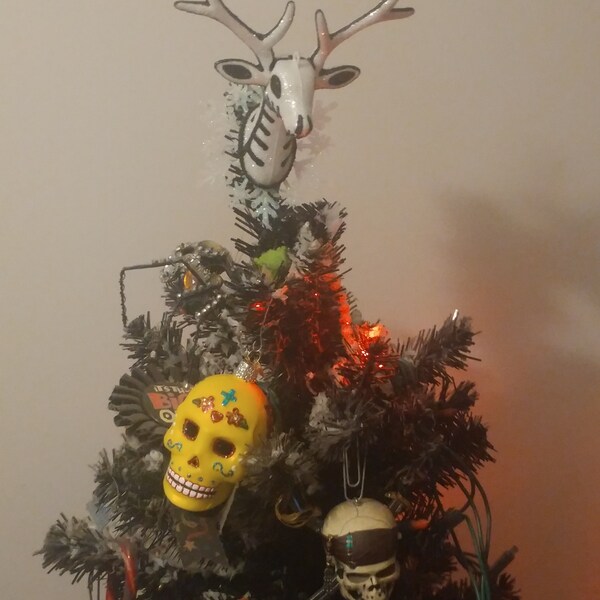 MINI Nightmare Before Christmas Tree Topper, Table Top Tree Nightmare ...