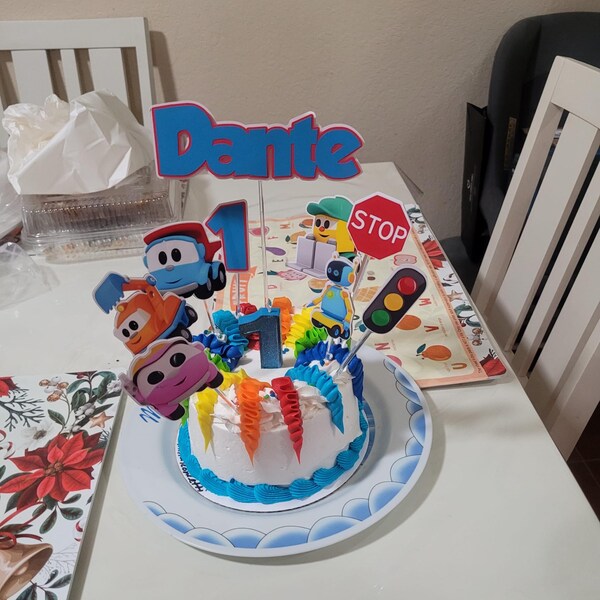 Cars Cake Topper, Cars Birthday Party, Cars Topper, Cars Cake ...