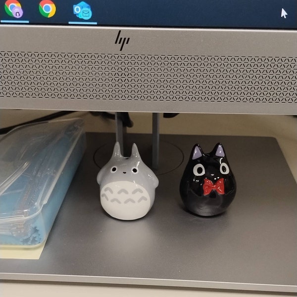 Gojo Cat Clay Figurine | Jujutsu Kaisen Desk Friends | Anime Clay Decor ...