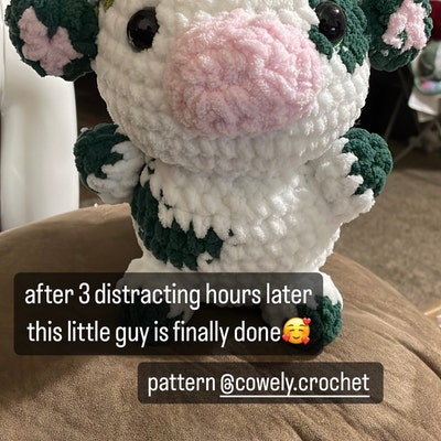Summer Cow in a Pool Plushie PDF Pattern - Etsy