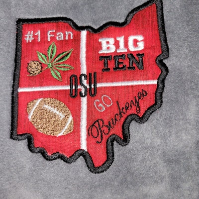 US States Applique Embroidery Designs. USA Map Applique. USA State ...