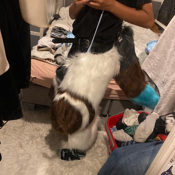 Digigrade Leg Fursuit Pattern - Etsy