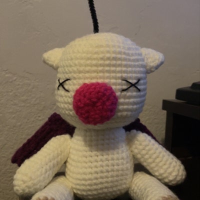 CROCHET PATTERN Amigurumi Final Fantasy X Moogle Doll by Mevvsan PDF ...